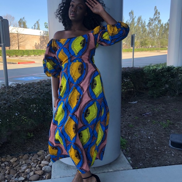 veroex | Dresses | African Clothing For Women Ankara Long Dress | Poshmark